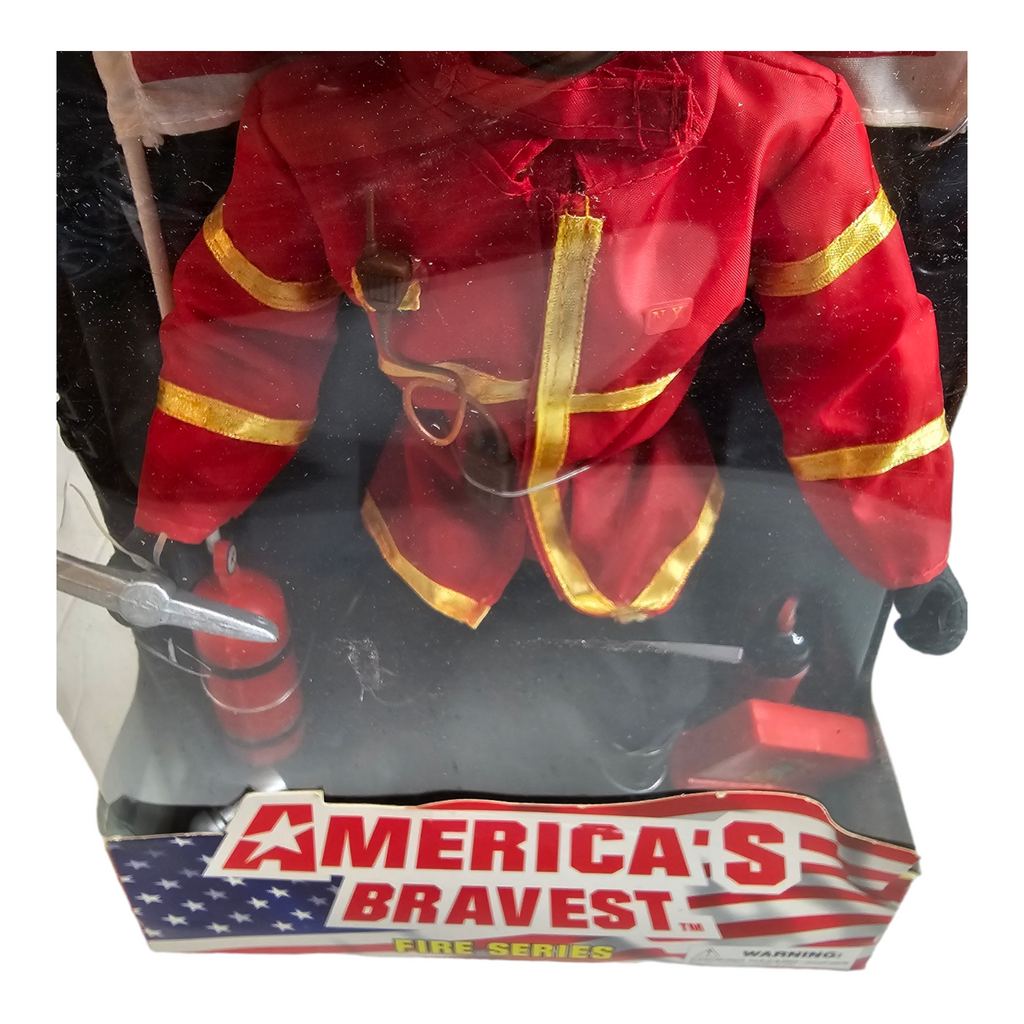 2002 America's Bravest Fire Firefighter Action Figure – 1st Due ...