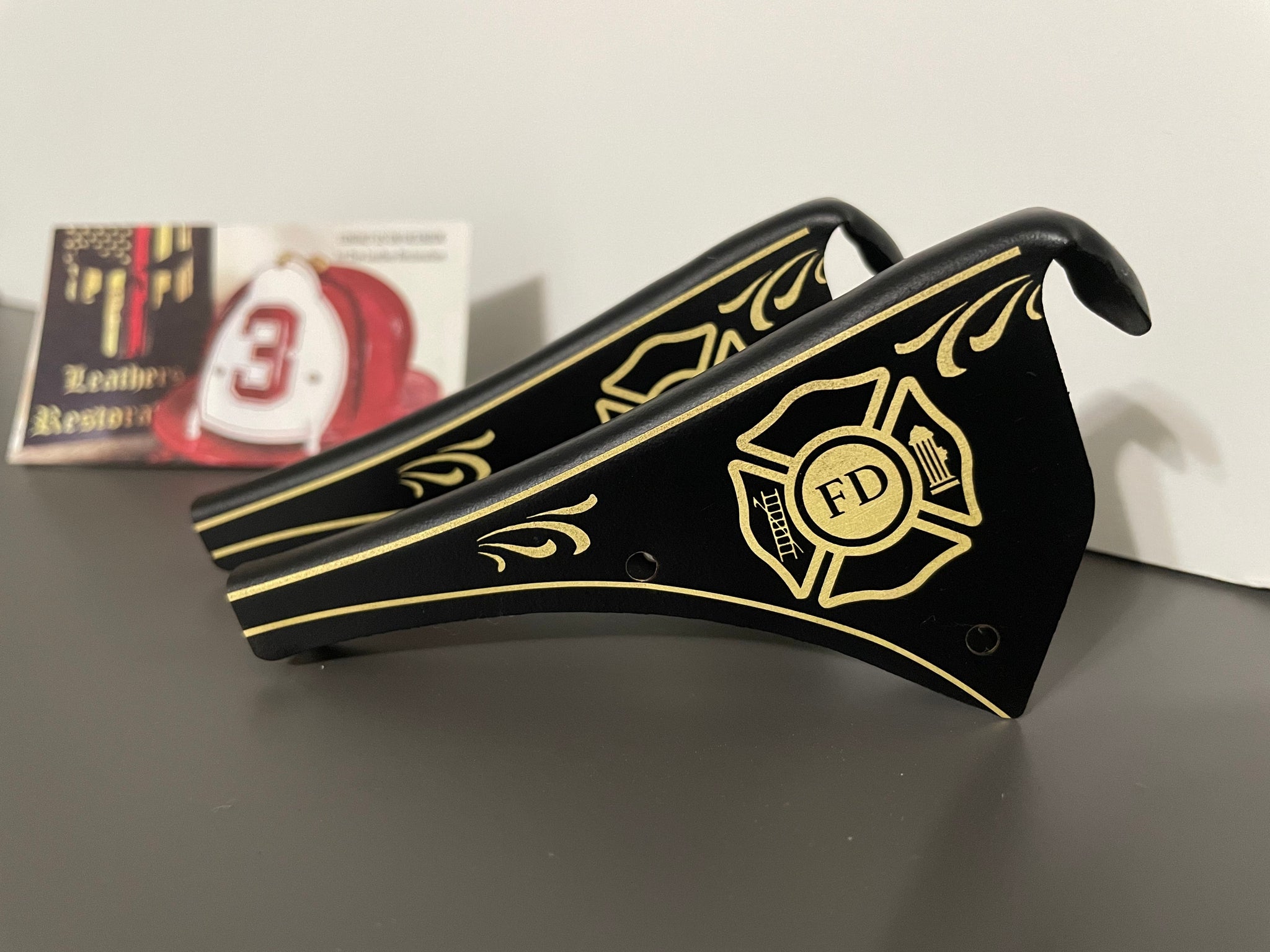 Maltese Retro front holder – 1st Due Leathers Restoration